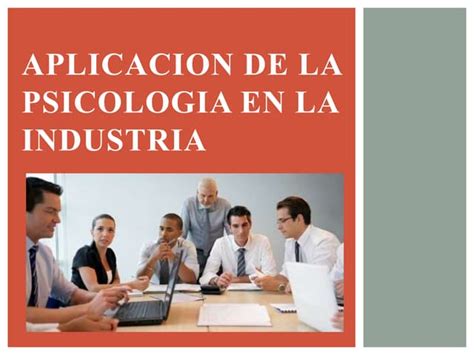 Psicologia Industrial Pptx