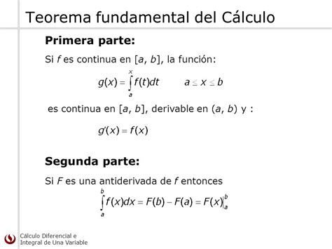 Primer Teorema Fundamental Del Calculo Youtube