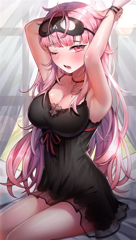 Rule 34 1girls 2023 Absurdres Armpits Arms Up Bangs Black Choker