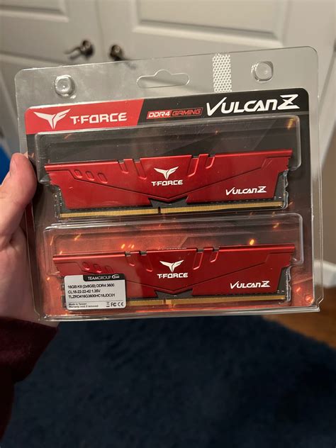 Teamgroup T Force VulcanZ DDR4 3600 MHz CL18 16 Gig Kit Jawa