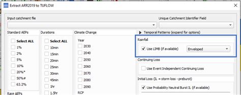 QGIS ARR To TUFLOW Tuflow