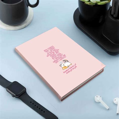 Diary Personalized With Name A5 Size Nutcase India