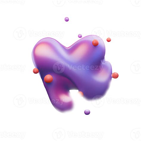 3d Fluid Glossy Shape 21879153 Png