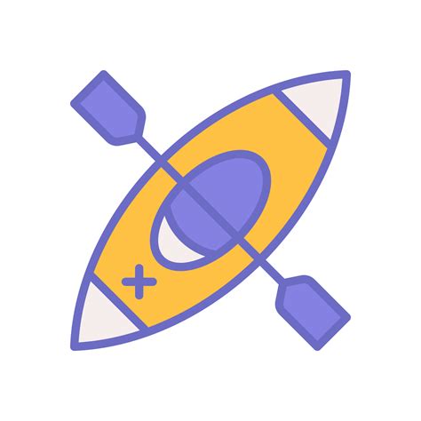 Kayak Icon For Your Website Design Logo App UI 20194878 Vector Art