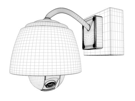3d Model Security Camera