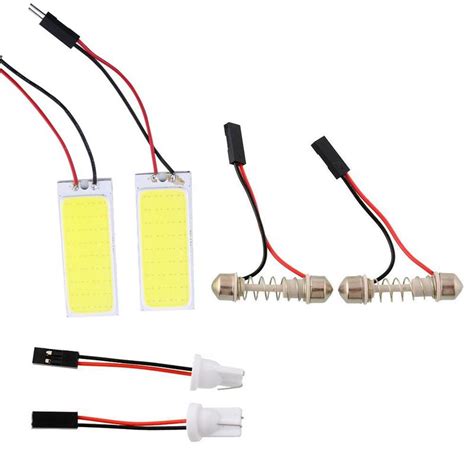teile los Kolben LED Tafel Weiß LED Auto Innen Parkplatz Licht Lesen Karte Lampe Birne