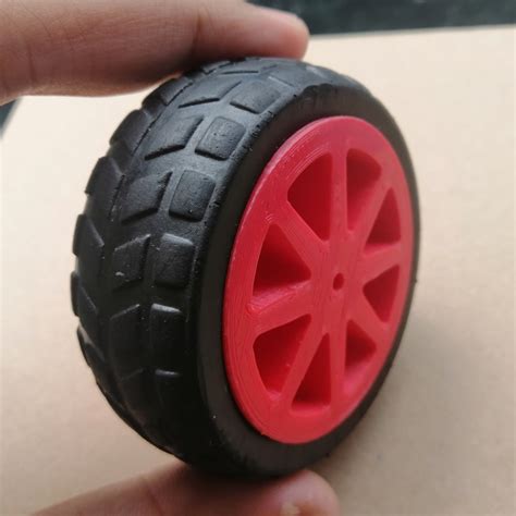 Jual Merah Roda Ban Wheel Tire Smart Car Arduino Presisi Dan