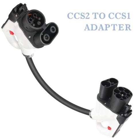 Dc A Ev Adapter Combo To Combo Ccs To Ccs For Fast Ev American Charging Cars China