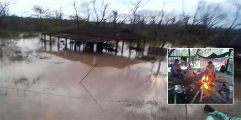 Arunachal D Ering Wildlife Sanctuarys Field Staff Performs Duty Under Tough Flood Situation