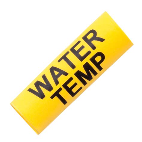 Water Temp Marker Yellow 1 4