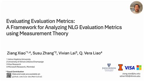 Underline Evaluating Evaluation Metrics A Framework For Analyzing