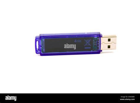 Isolated Shot Of A USB Memory Stick Stock Photo Alamy