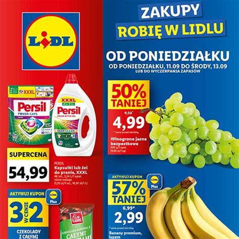 LIDL GAZETKA OD 11 WRZEŚNIA 2023 BardzoLubie pl