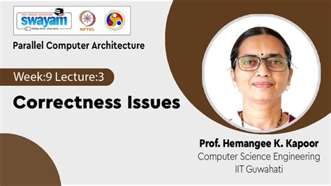 Lec 49 Correctness Issues Youtube