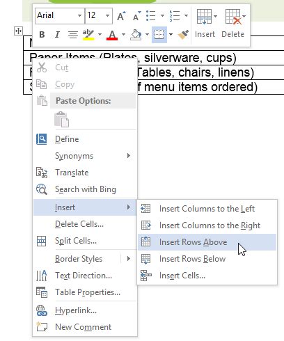 Vertical Alignment In Word Table Word 2013 Passlproof