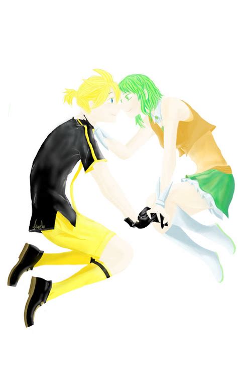 Gumi X Len I See You By Anastorga On Deviantart