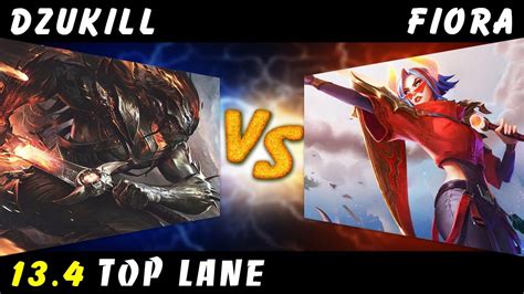Dzukill Yasuo Vs Fiora Top Patch 134 Yasuo Gameplay Youtube
