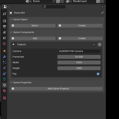 Blender Webcam Game Engine Support And Discussion Blender Artists Community