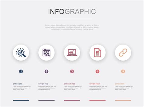 Premium Vector Sem Search Engine Digital Marketing Content Link Icons