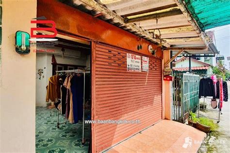 ทาวน์เฮาส์ หมู่บ้าน ไพรลดา 3 หลังริม เนื้อที่ 18 9 ตรว ถนนพระราม 2 เขต