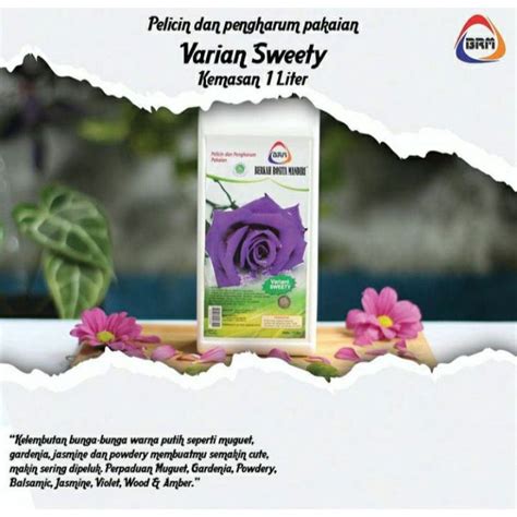 Jual BRM BOTOL PENGHARUM DAN PELICIN PAKAIAN MAWAR LAUNDRY BRM PARFUM LAUNDRY PELICIN