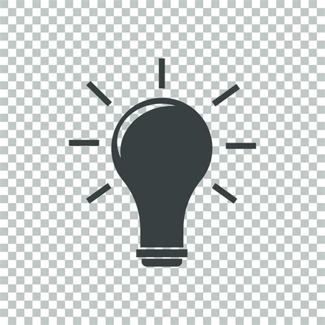 Idea Icon Vector Flat 26168249 Vector Art At Vecteezy