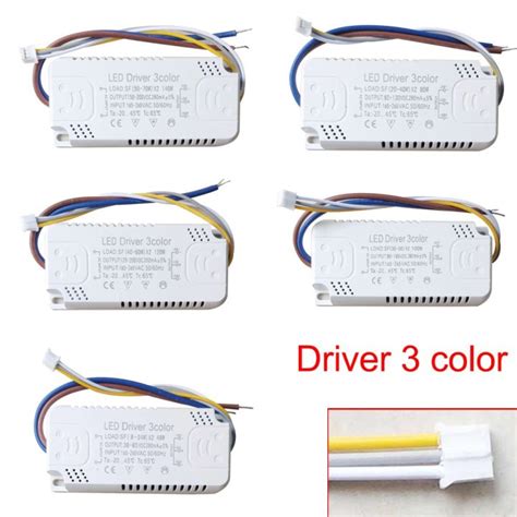 Led Driver Adapter For Led Lighting Non Isolating Transformer Replacement Led Driver 3 Color