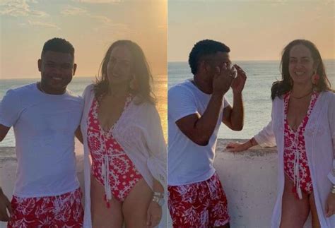 Miguel Polo Polo Y María Fernanda Cabal En Las Playas De Santa Marta