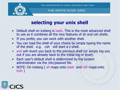 Ppt Introduction To Shell Programming Using Bash Powerpoint
