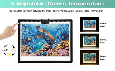 A3 Light Box Drawing Light Pad Portable Wireless Battery Powered