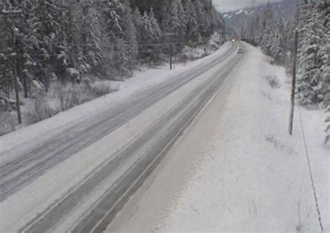 Update Highway 1 Reopens Following Vehicle Accident Near Sicamous