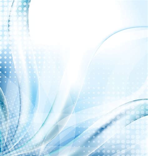 Abstract Blue Techno Background Cool Freshness Translucent Vector Cool