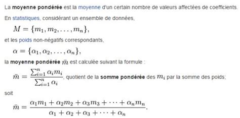 Découvrir 121 imagen formule moyenne arithmétique fr thptnganamst edu vn