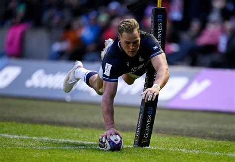 Scotland Star Duhan Van Der Merwe Creates Six Nations History As