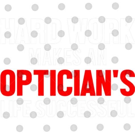 Optician Ophthalmic Dispensing Eye Technician 65 Bibs Sold By