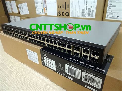 Switch Cisco Sf300 48 48 Ports 10 100 4 Ge Uplink