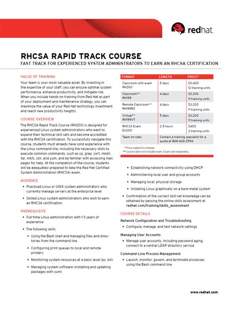 Rhcsa Rapid Track Course Pdf Linux System Administrator