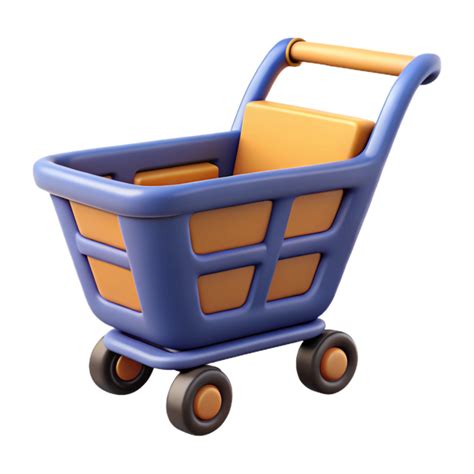 Dazzling Rustic Clean Lines Forming A Simple Shopping Cart Flat Color Scalable Minimal With