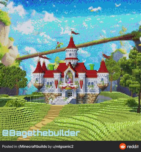 Mario Princess Castle Minecraft Princess Castle Castle Mario