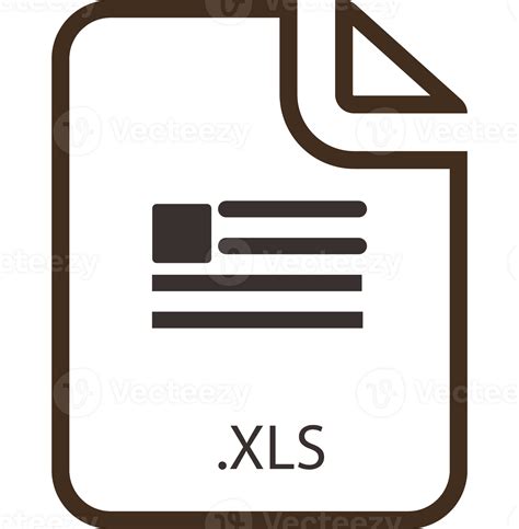 Xls File Icon With Symbol Art 57326300 Png