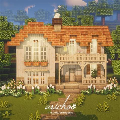 Minecraft Aesthetic Survival Cottage Tutorial Mizuno S 16 Craft