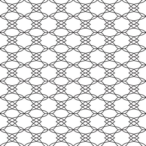 Seamless Pattern Geometric Texture Vector Art Textile Designeps