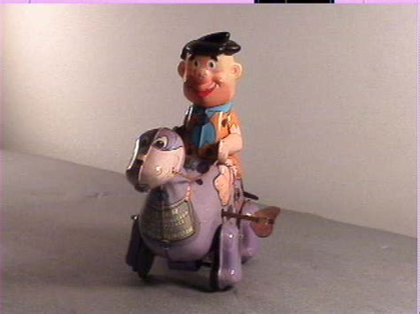 1962 Linemar Fred Flintstone And Dino Wind Up Toyworks 90070801