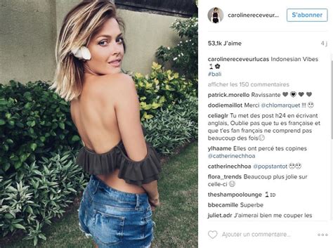 Caroline Receveur Son été En 5 Photos Hot