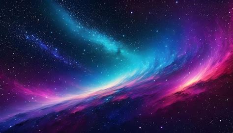 Premium Photo Cosmic Swirl Of Stars In Vibrant Galaxy