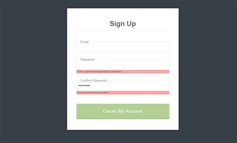 18 JavaScript Form Validation Code Examples OnAirCode