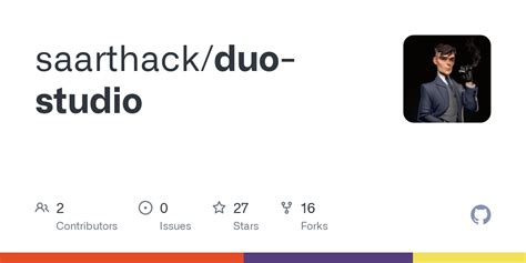 Github Saarthack Duo Studio