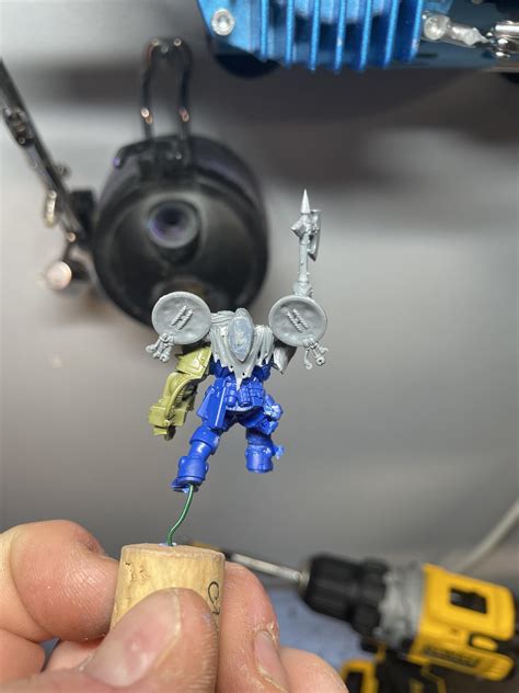 Kitbashed Futurescifi Model Rminipainting