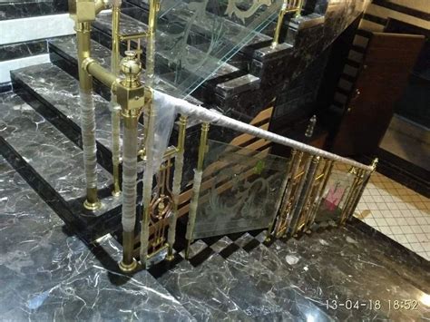 Polished Brass Staircase Railing For Home At Rs 6500feet In Bengaluru