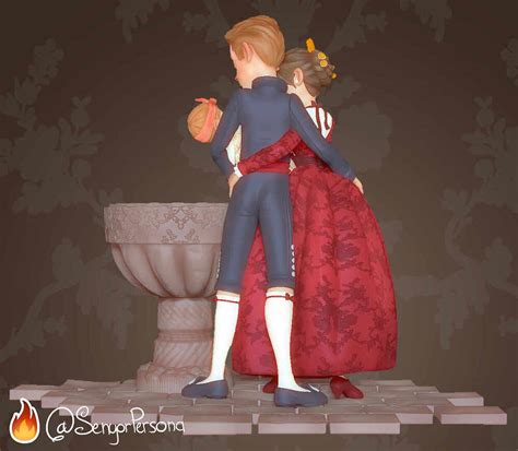 Making History The Tradition Ninot Fallas Senyorpersona Zbrushcentral